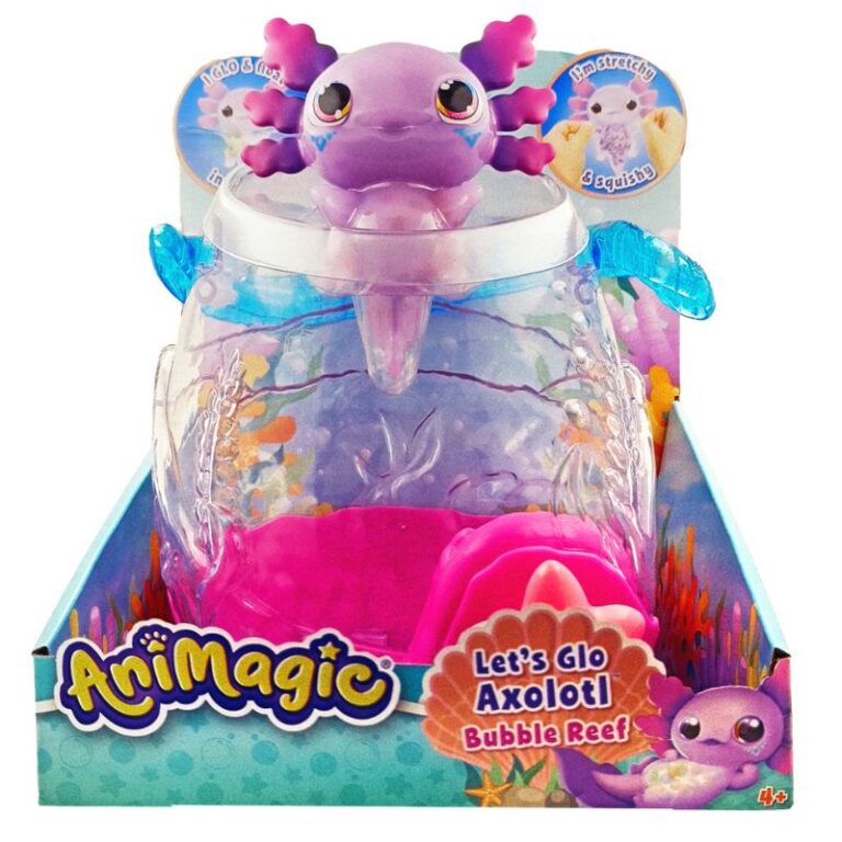 Animagic Let's Glo Axolotl Acuario - Goliath